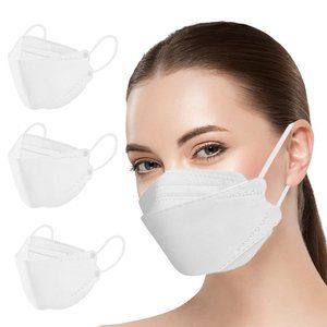 Accessories | Unisex Kf94 Mask 5pcs Face Masks White Disposable Masks ...